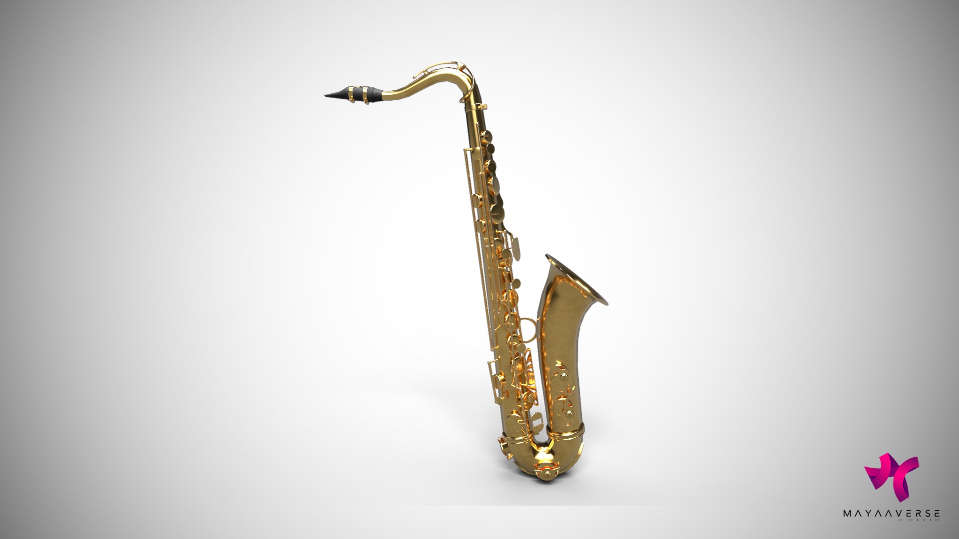 3D Saxophone - TurboSquid 2385651