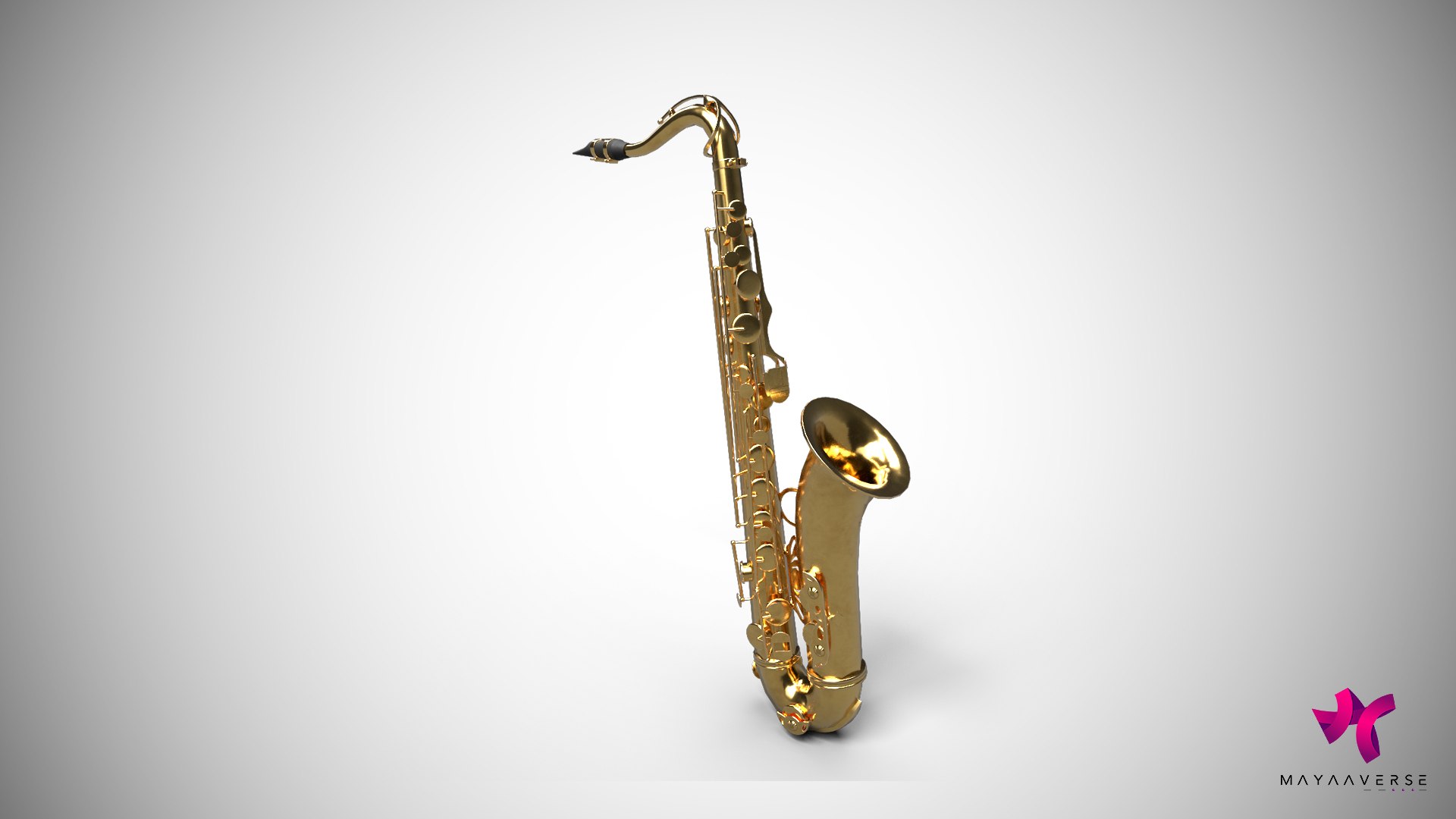 3D Saxophone - TurboSquid 2385651