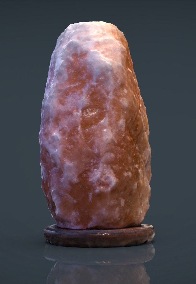 Real Himalayan Stone Salt 3d Model