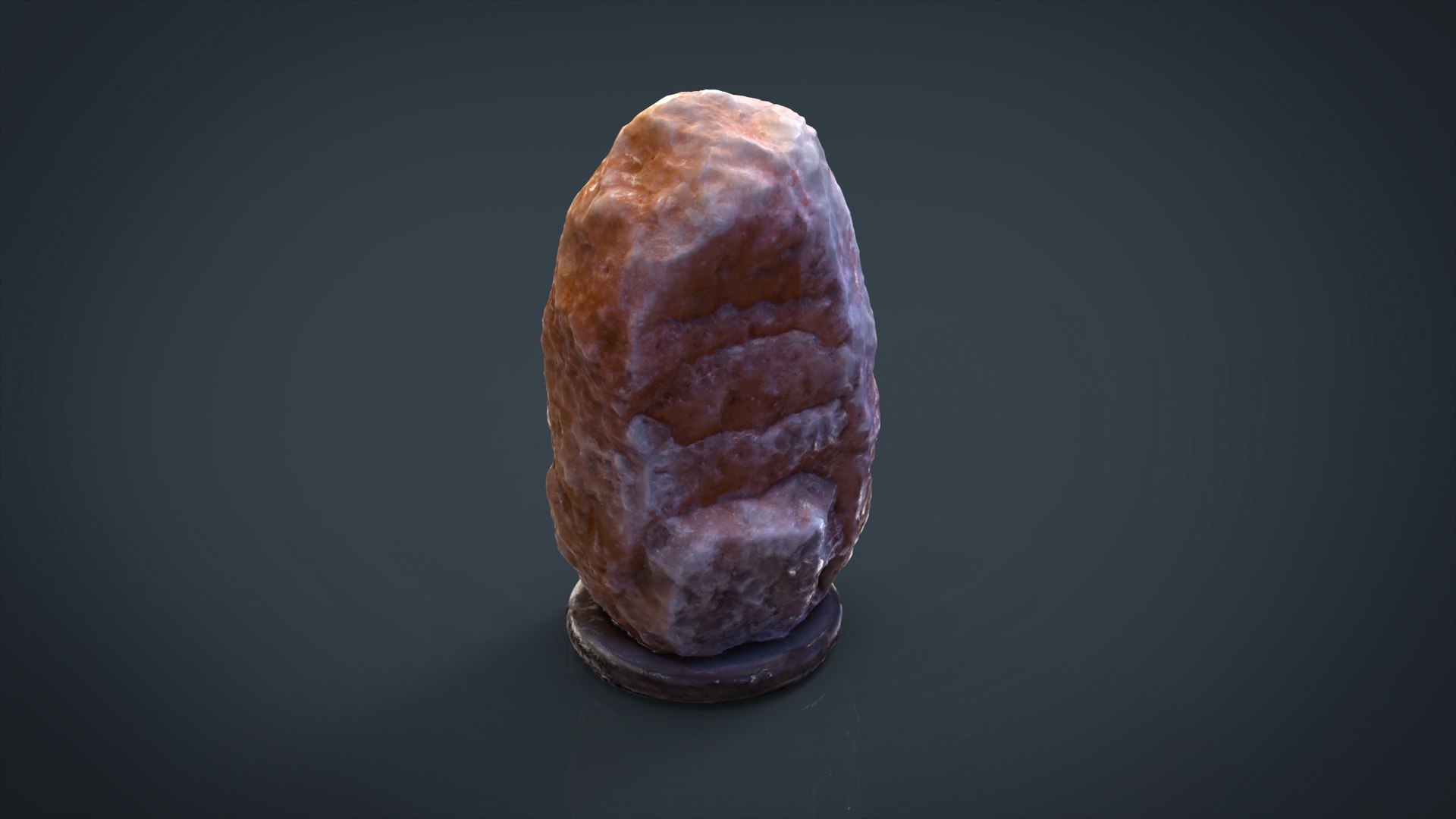 Real Himalayan Stone Salt 3d Model