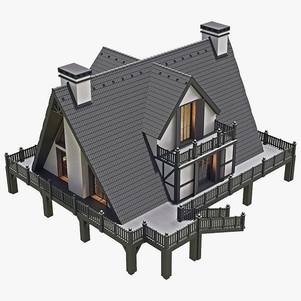 Country House 3D model - TurboSquid 2045056