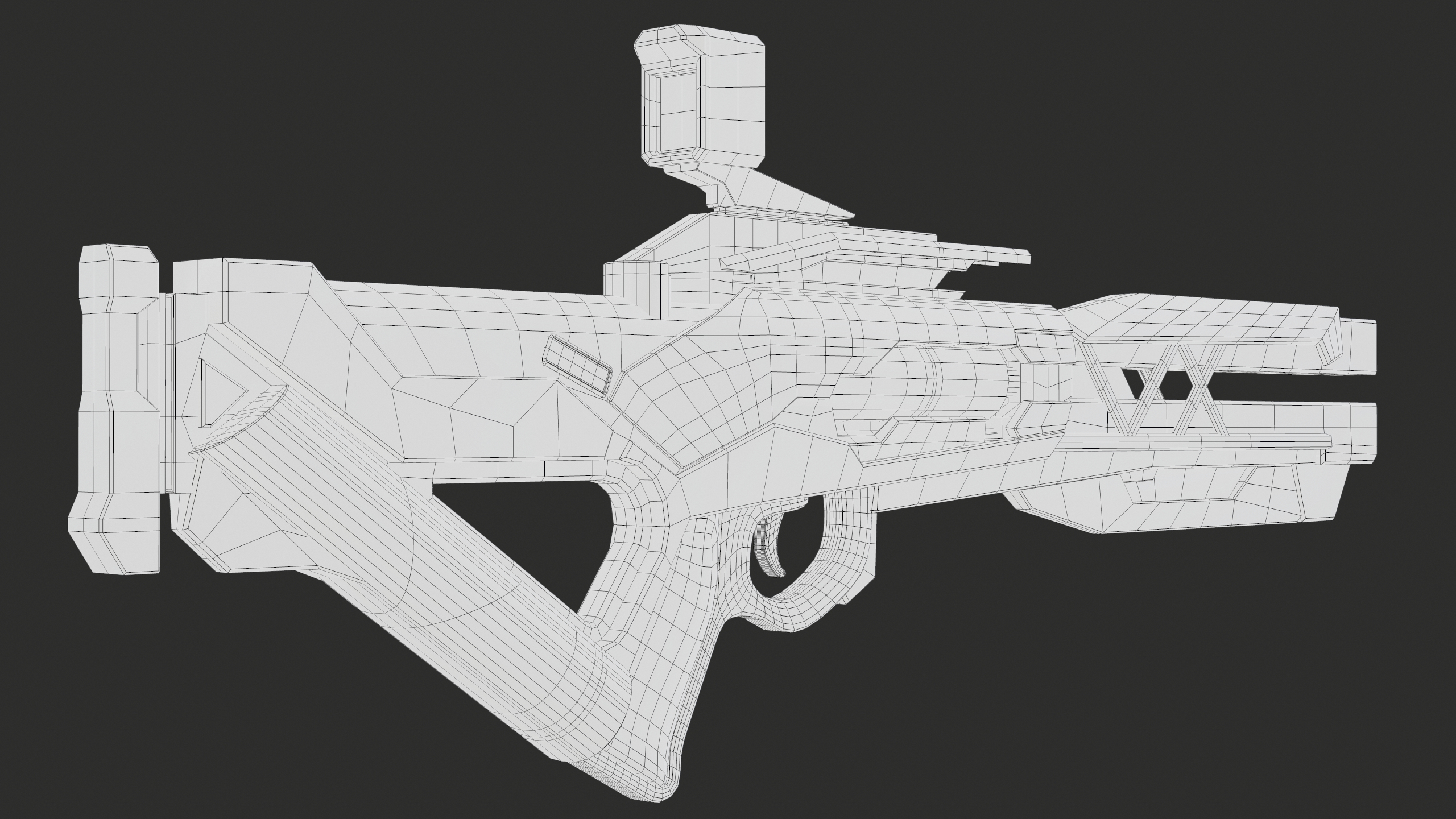 Sci-Fi Railgun Heavy Weapon 04 3D model - TurboSquid 1908311