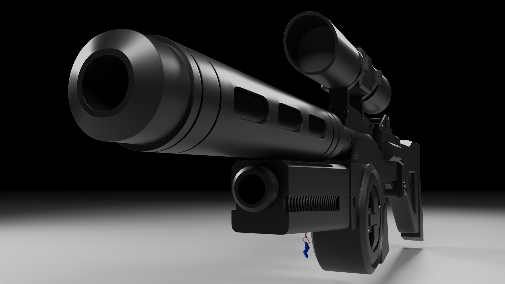 3D Heavy Blaster - TurboSquid 2337586