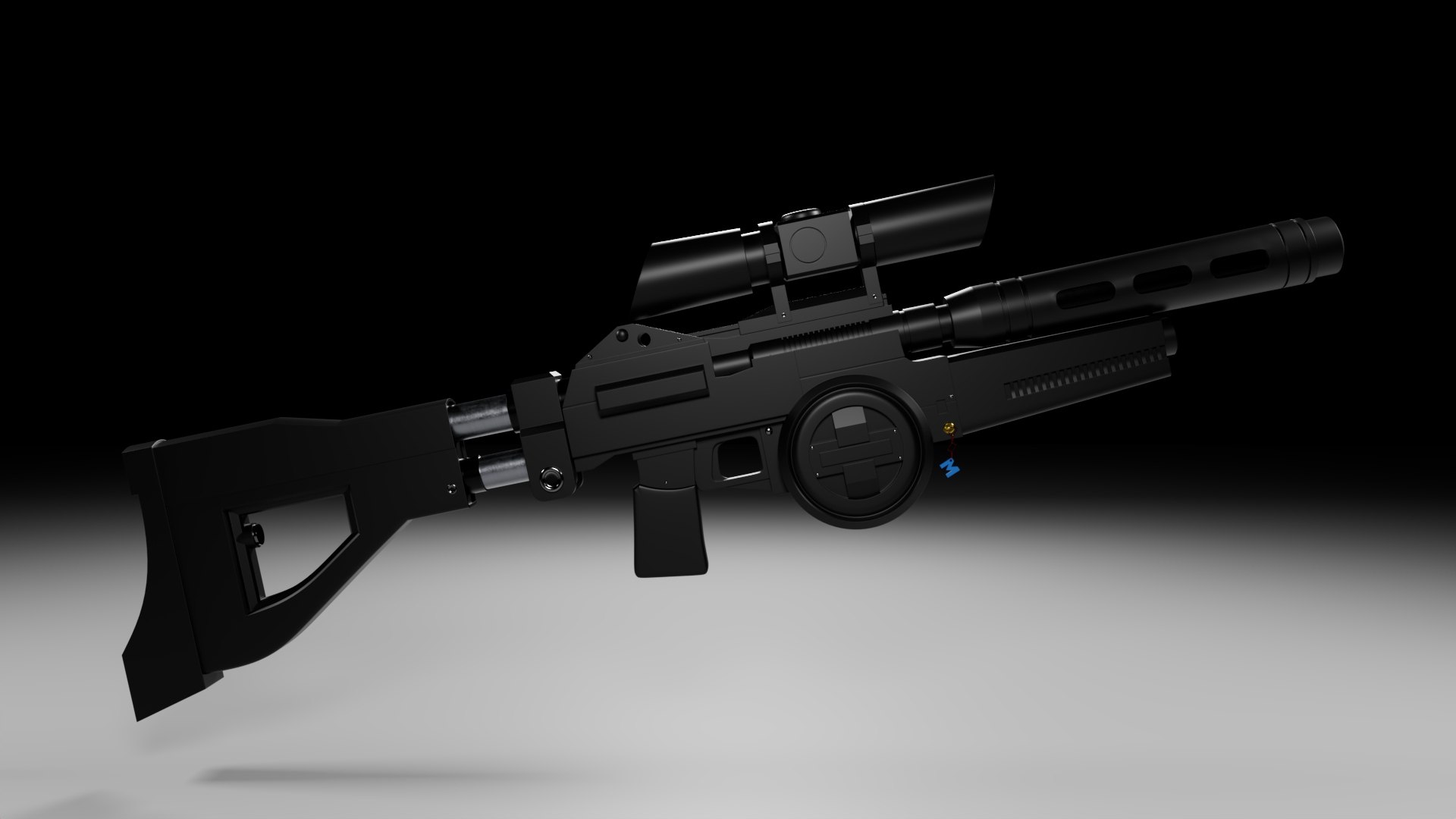 3D Heavy Blaster - TurboSquid 2337586