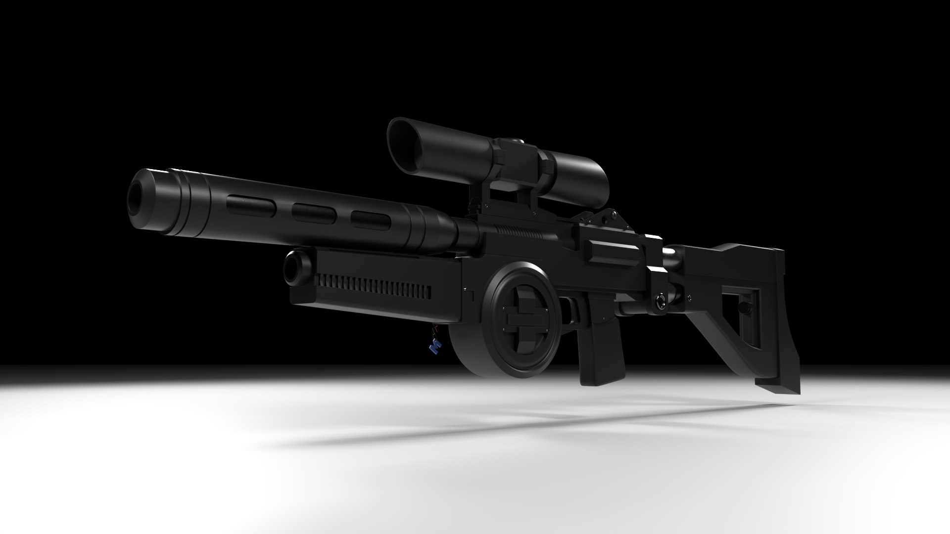 3D Heavy Blaster - TurboSquid 2337586