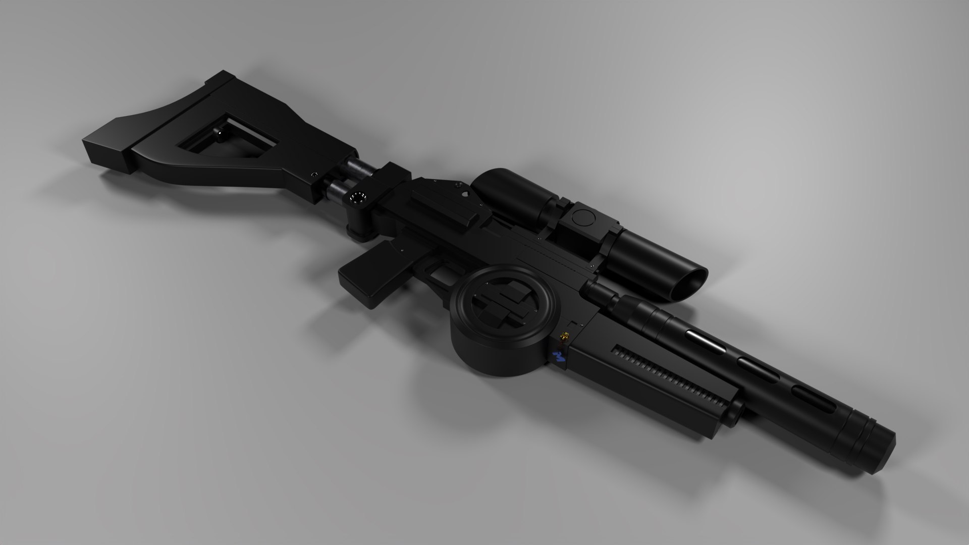 3D Heavy Blaster - TurboSquid 2337586