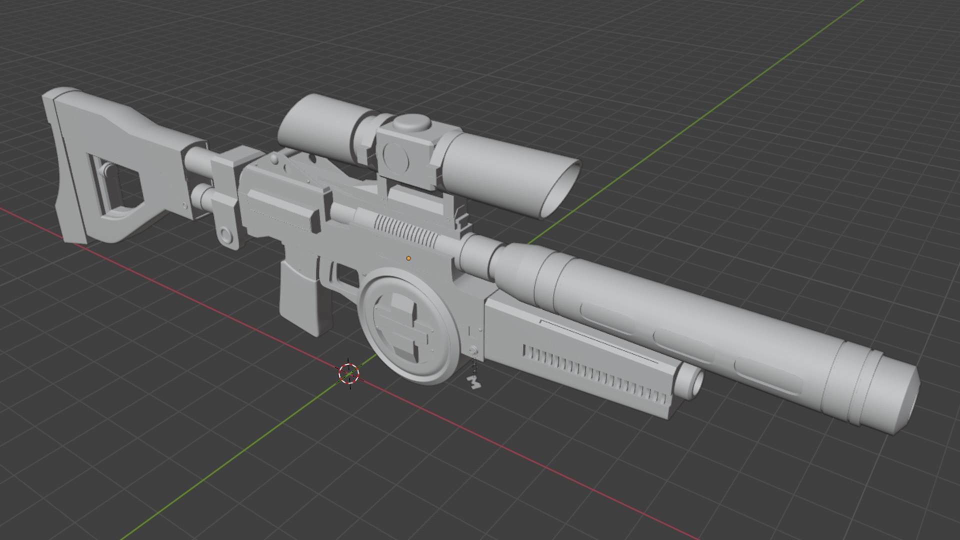3D Heavy Blaster - TurboSquid 2337586