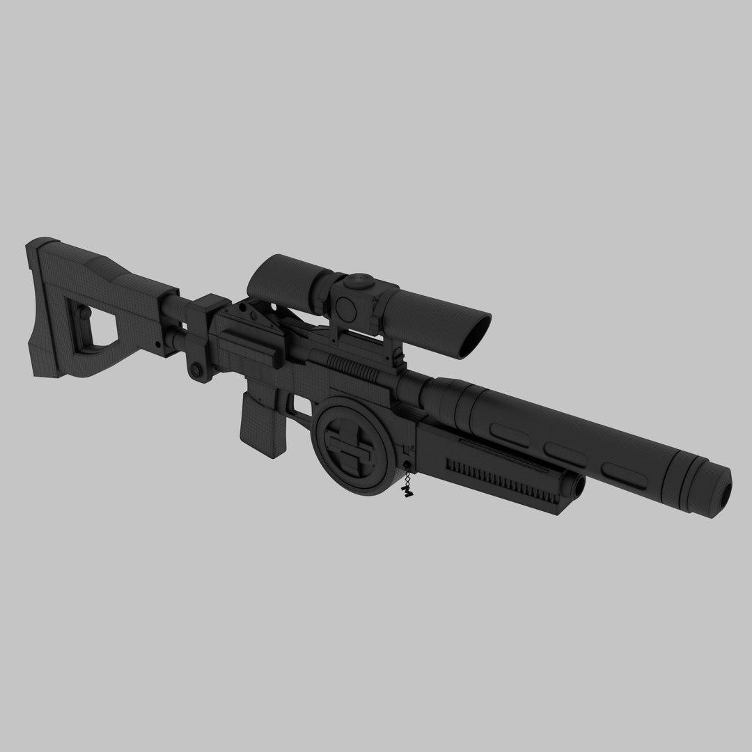 3D Heavy Blaster - TurboSquid 2337586