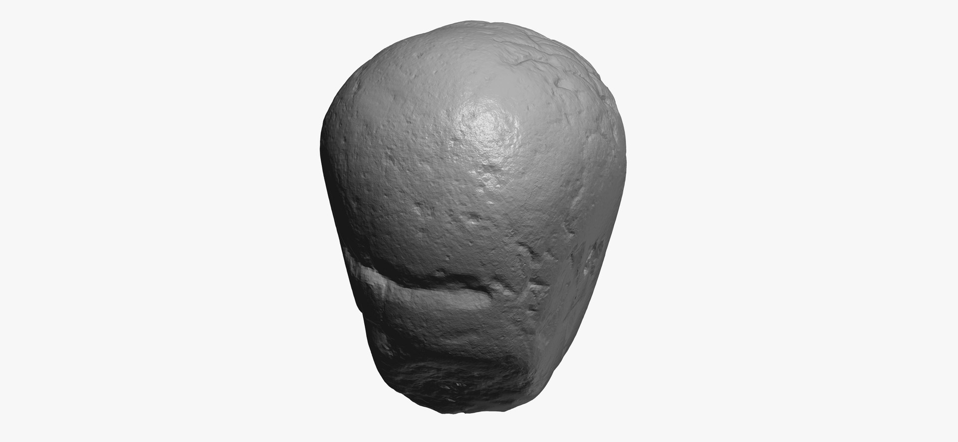 3D Medieval Stone Head Statue 01 RAW Scan - TurboSquid 1794964