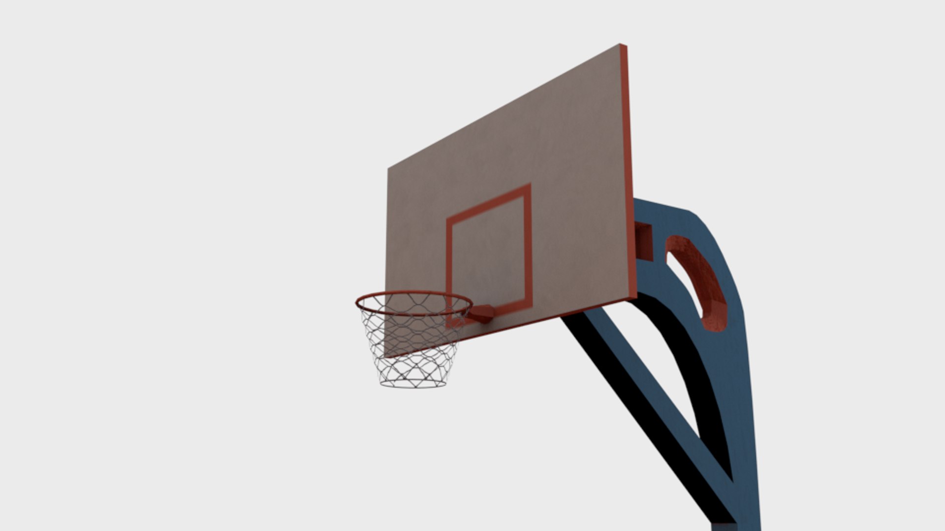 Low Poly Basketball Court 3D - TurboSquid 2163829