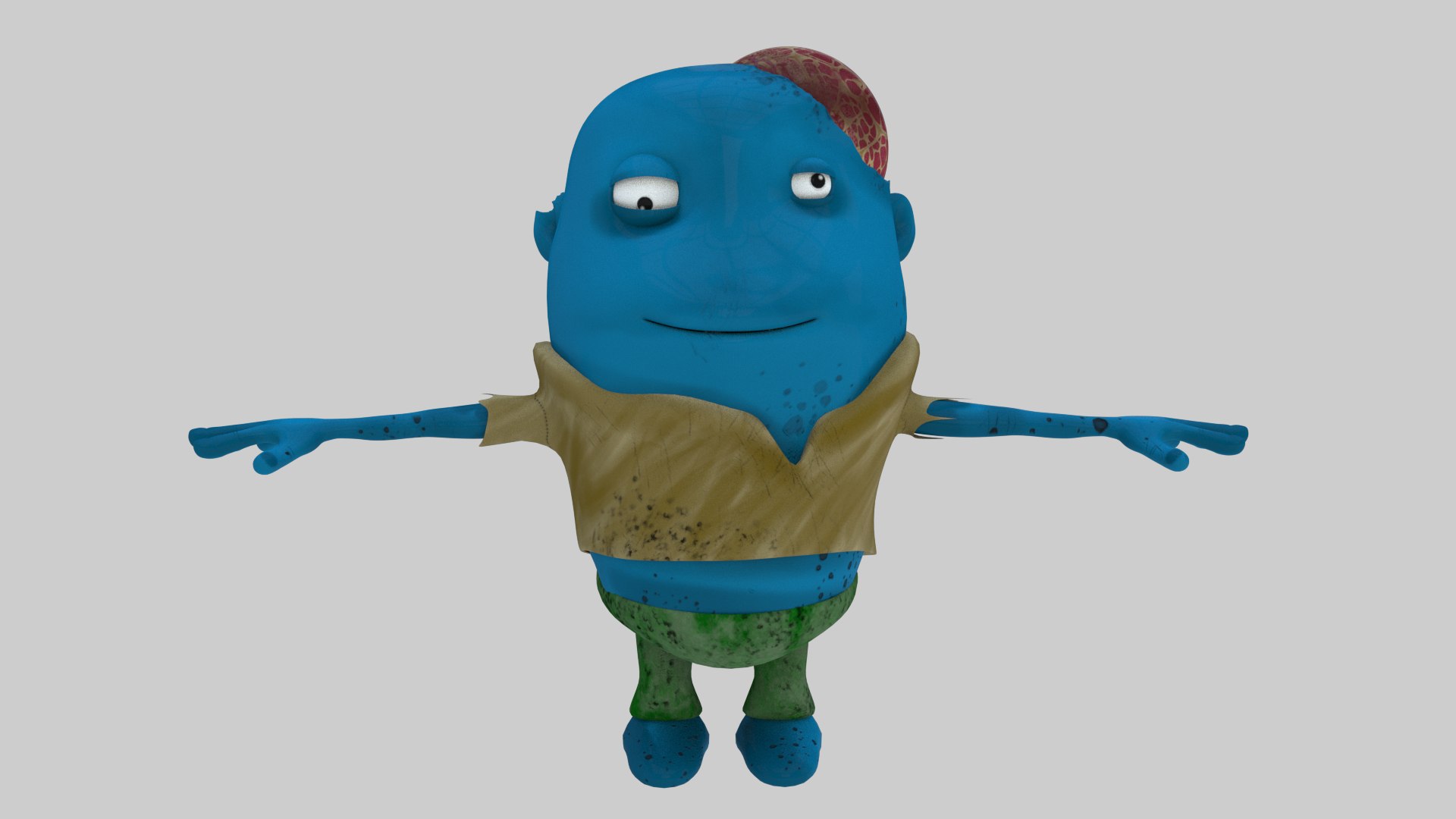 ZOMBIE CHARACTER 3D model - TurboSquid 1852150