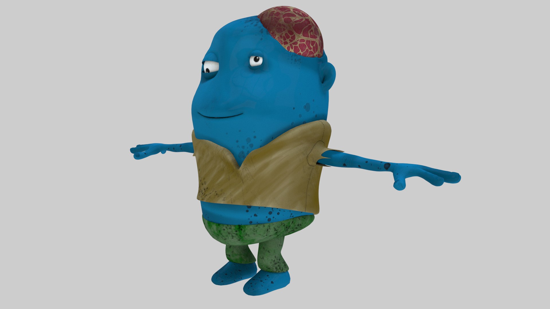 ZOMBIE CHARACTER 3D model - TurboSquid 1852150