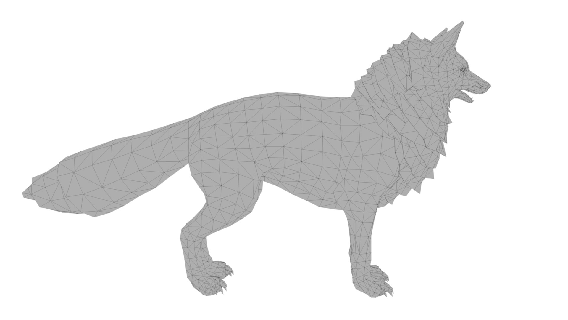 3D Red Fox - TurboSquid 1910811