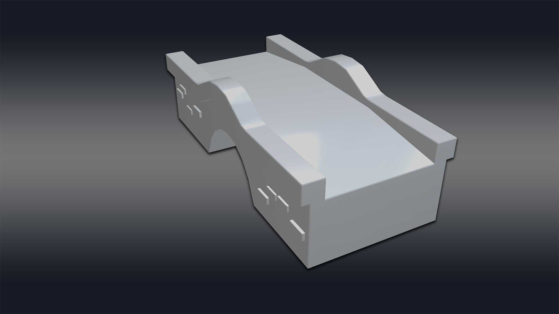 Free 3D model Low Poly Bridge - Cartoonish Bridge - TurboSquid 2146853