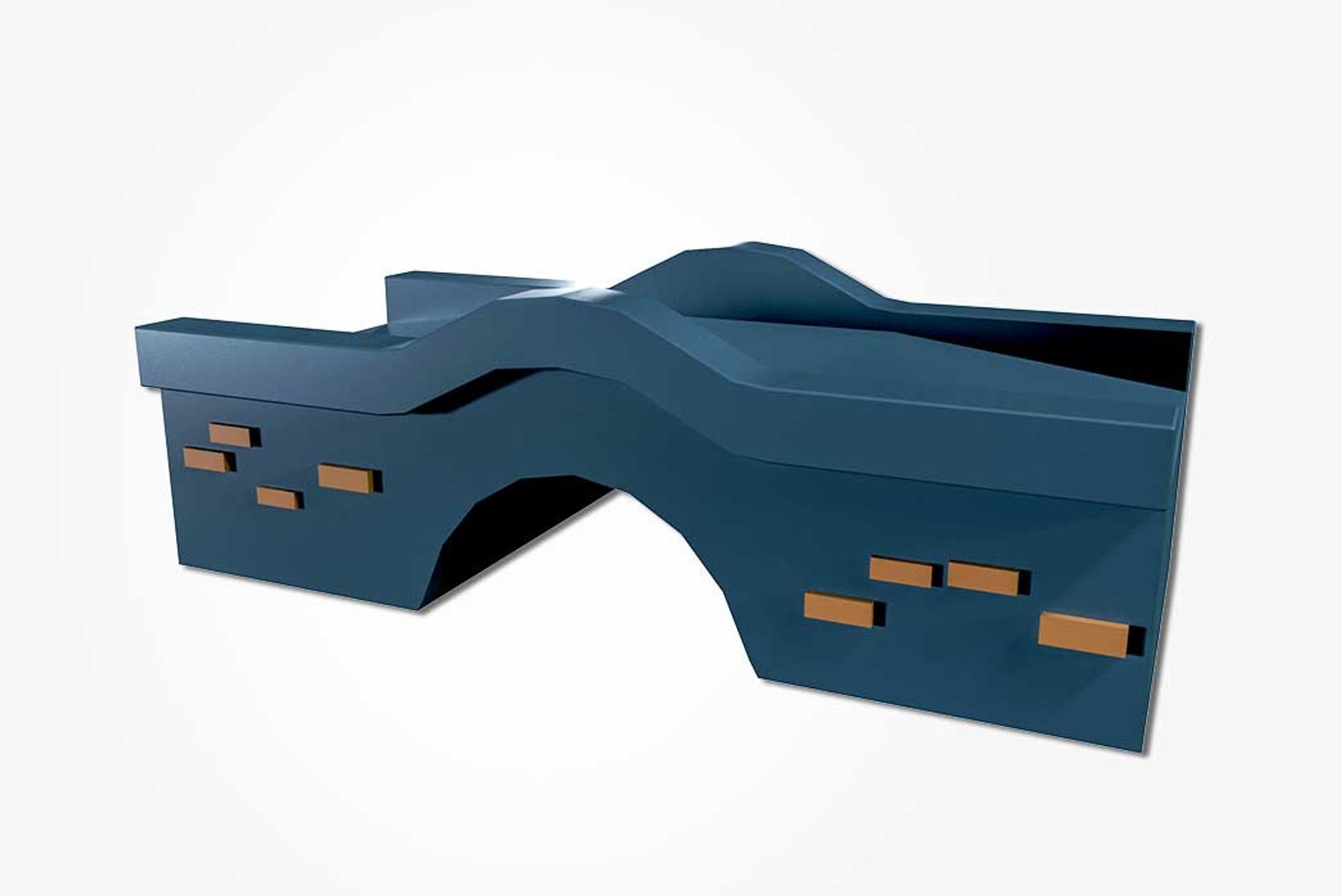 Free 3D model Low Poly Bridge - Cartoonish Bridge - TurboSquid 2146853