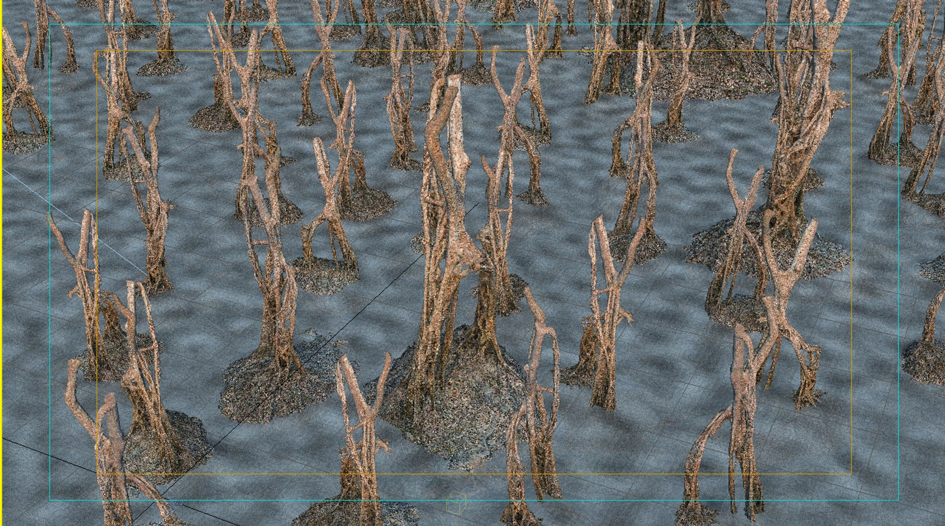 3d Wetlands Forest Model