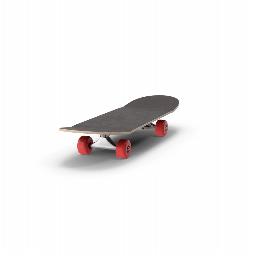 Red Skateboard 3D Model - TurboSquid 1975717