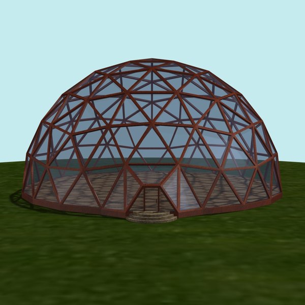geodesic dome 3d model