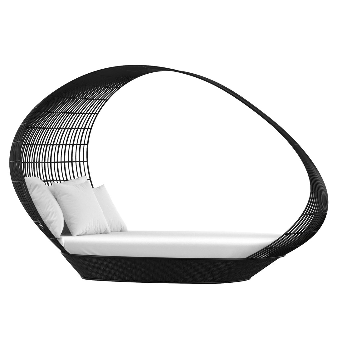 Amata Open Weave Daybed Model - TurboSquid 1899177