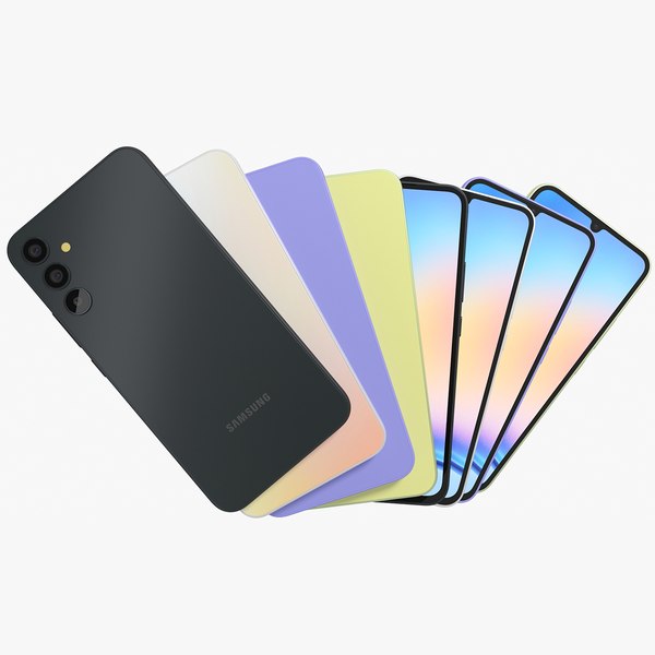 Samsung Galaxy A34 5G All Colors 3D 모델 - TurboSquid 2041470