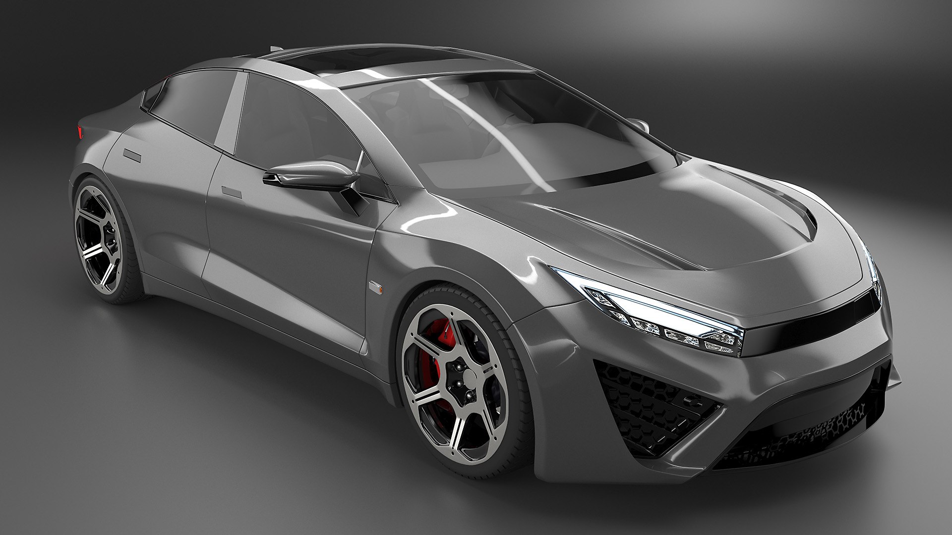 3D Generic Sedan - TurboSquid 1967292