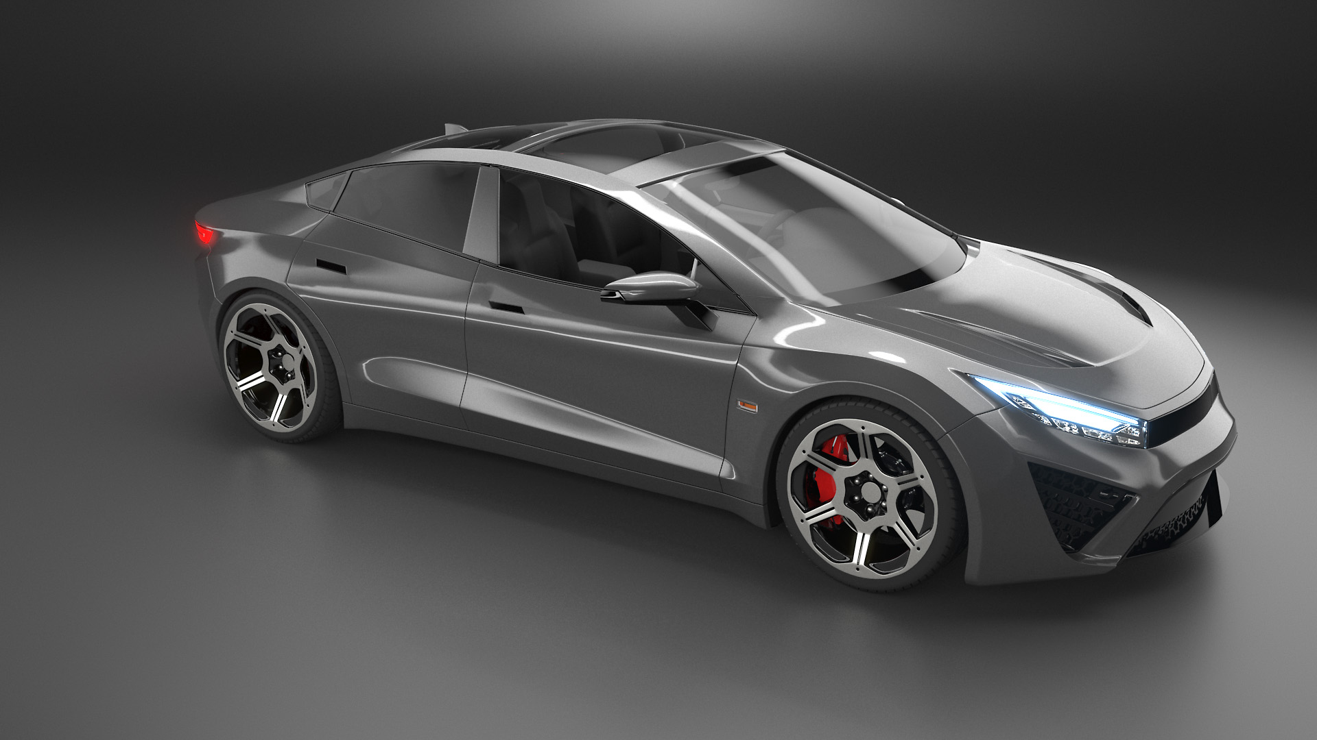 3D Generic Sedan - TurboSquid 1967292