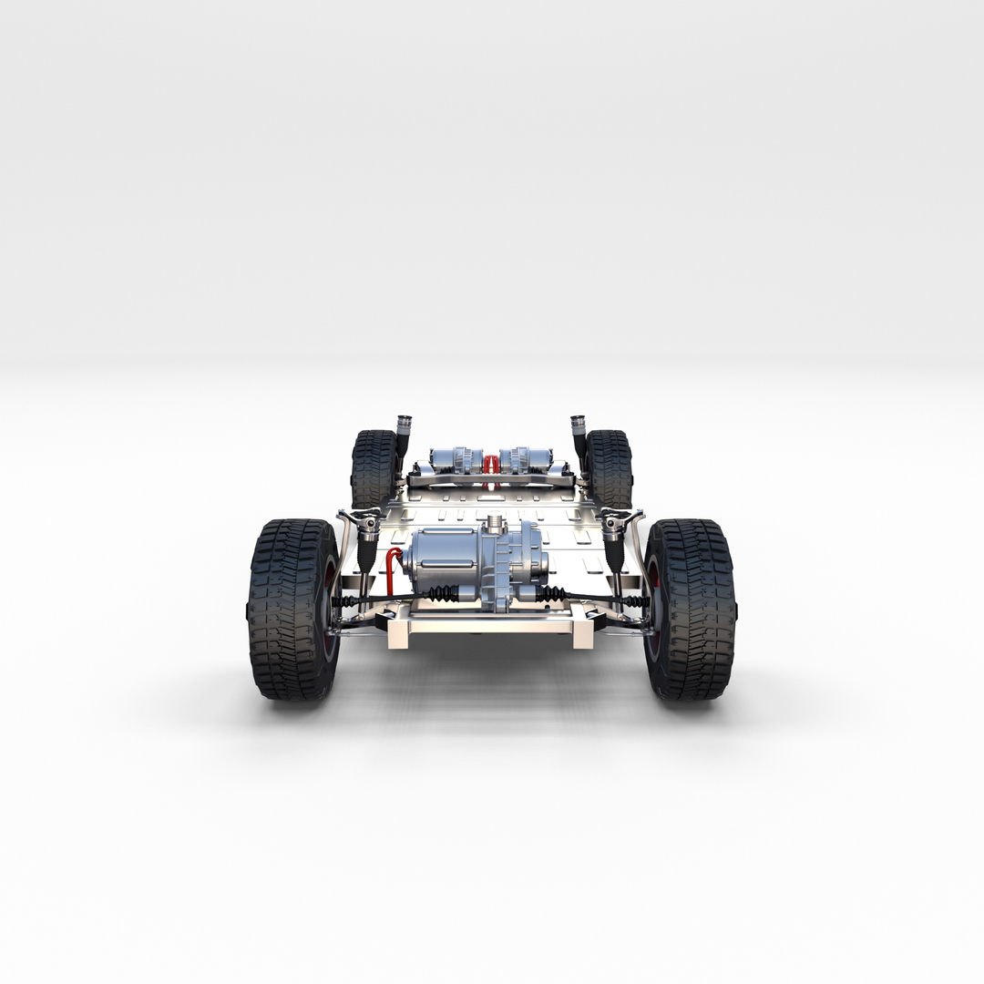 Tesla Cybertruck Chassis Pack 3D - TurboSquid 1525996