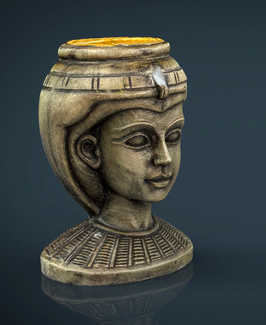 3d Egyptian Head Model