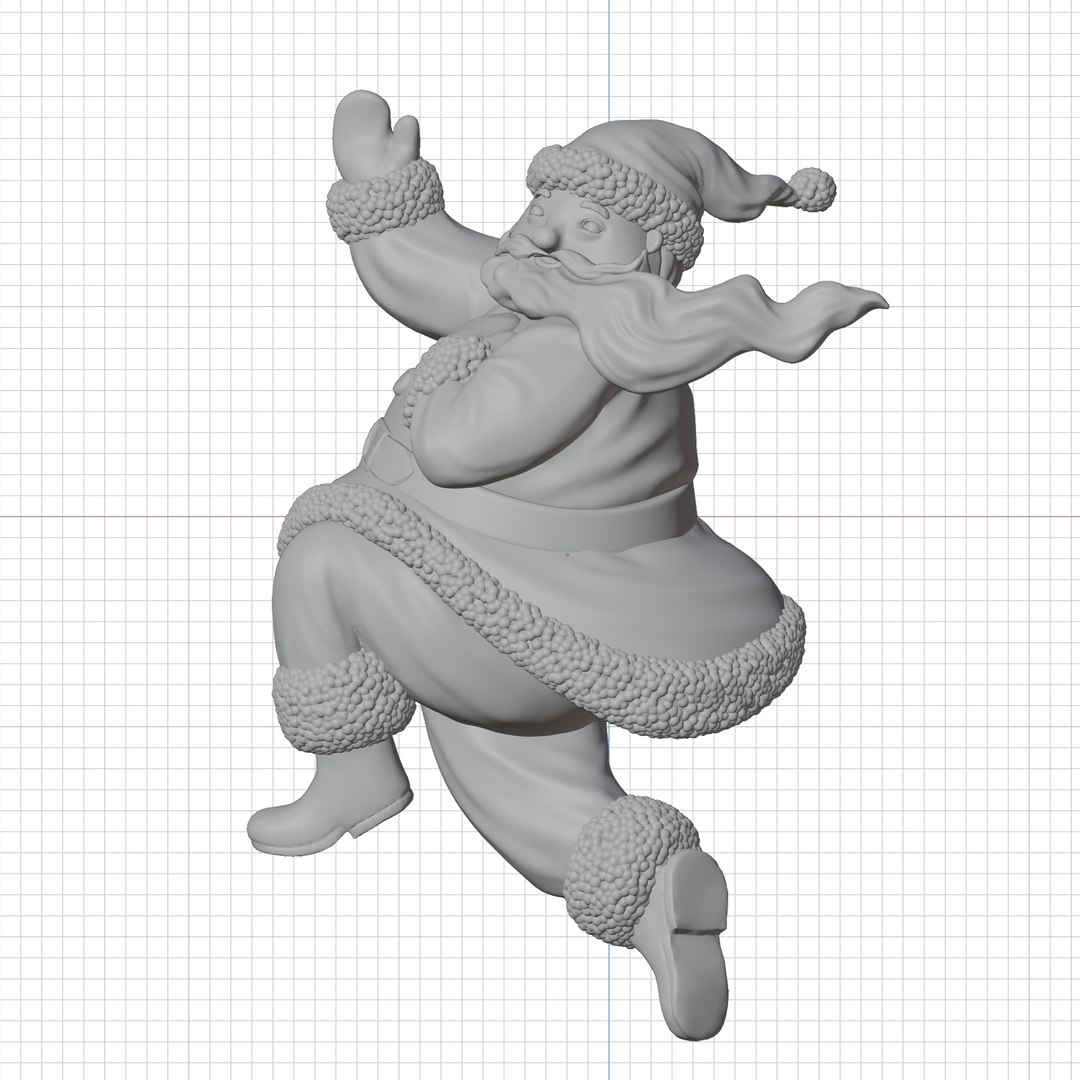 Santa Claus Model - TurboSquid 2142522