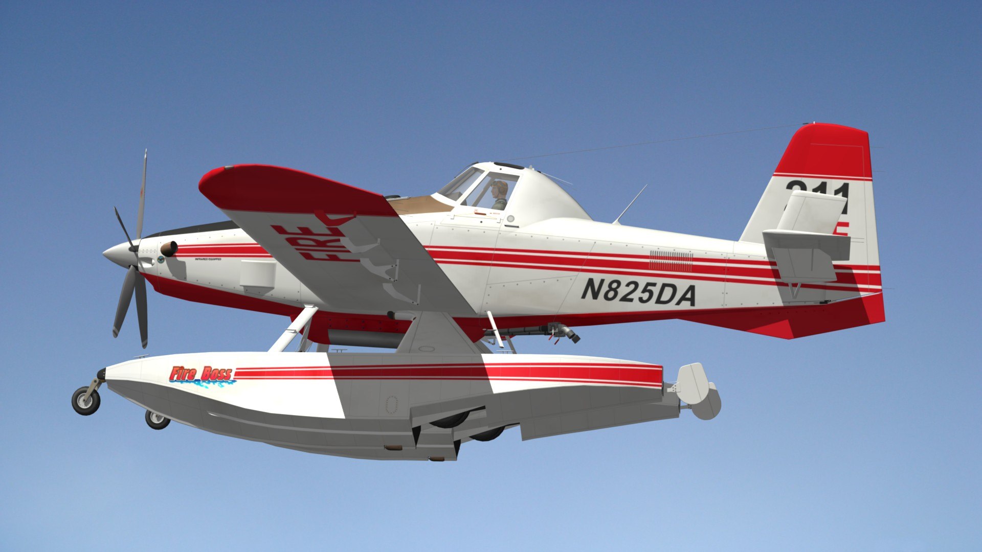 AT 802F Fire Boss 211 3D model - TurboSquid 1955928