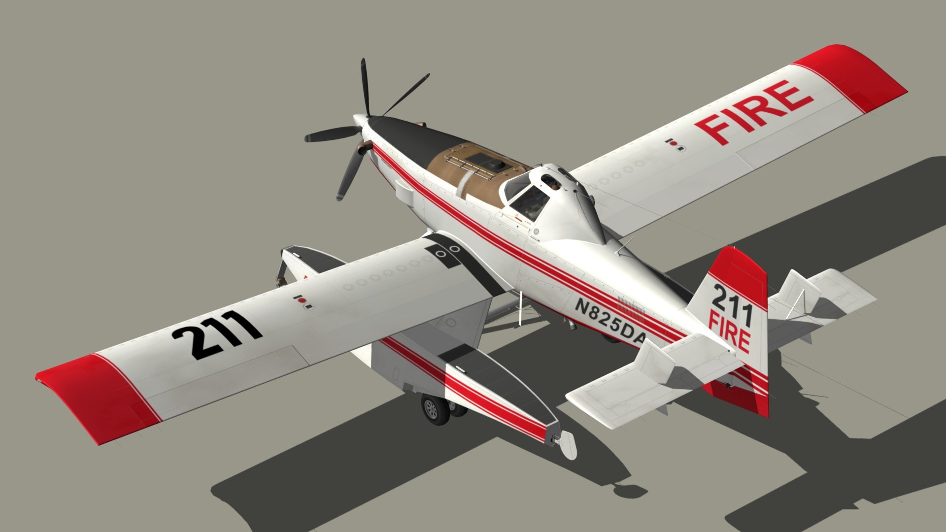 AT 802F Fire Boss 211 3D model - TurboSquid 1955928