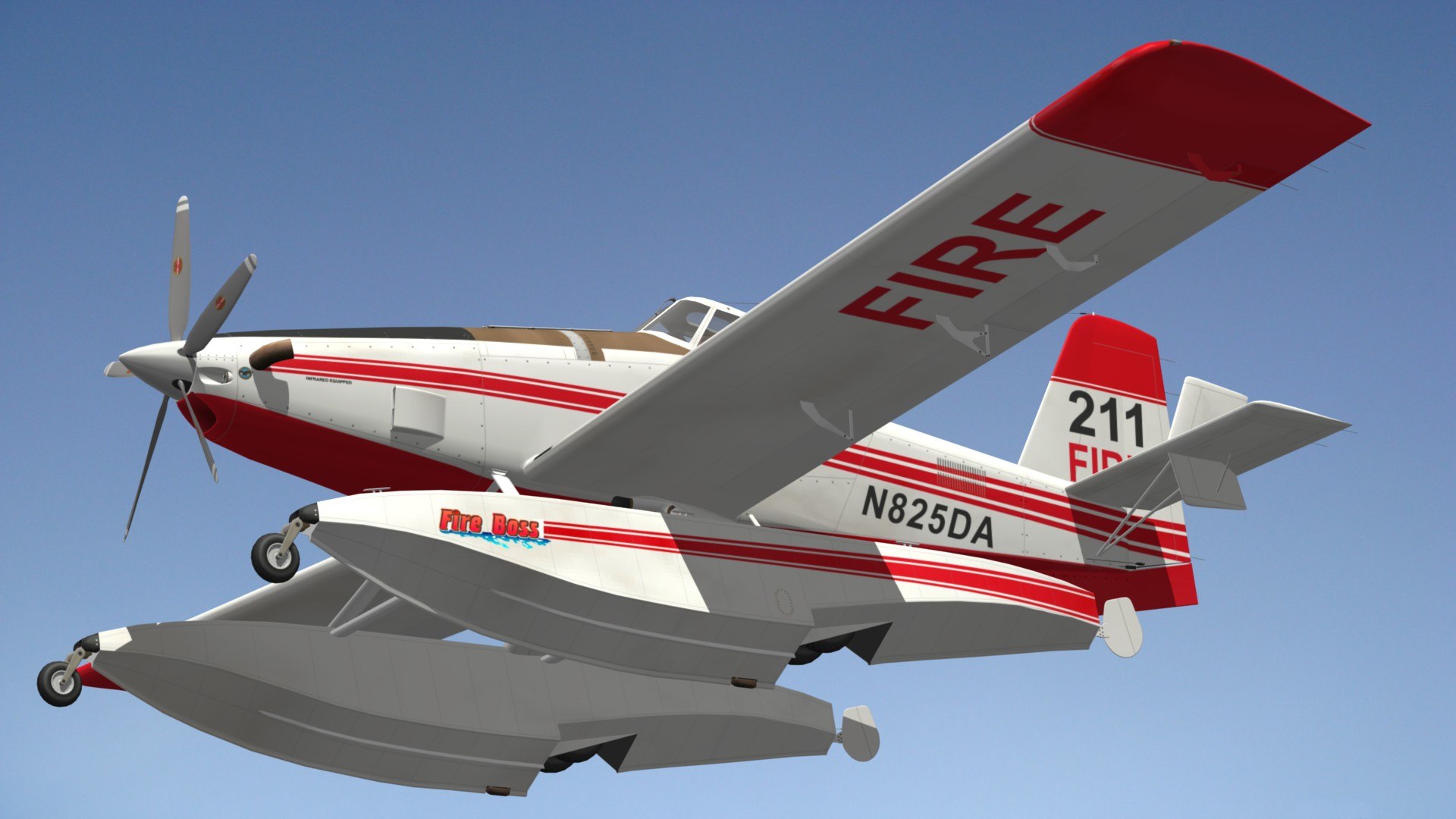 AT 802F Fire Boss 211 3D Model - TurboSquid 1955928