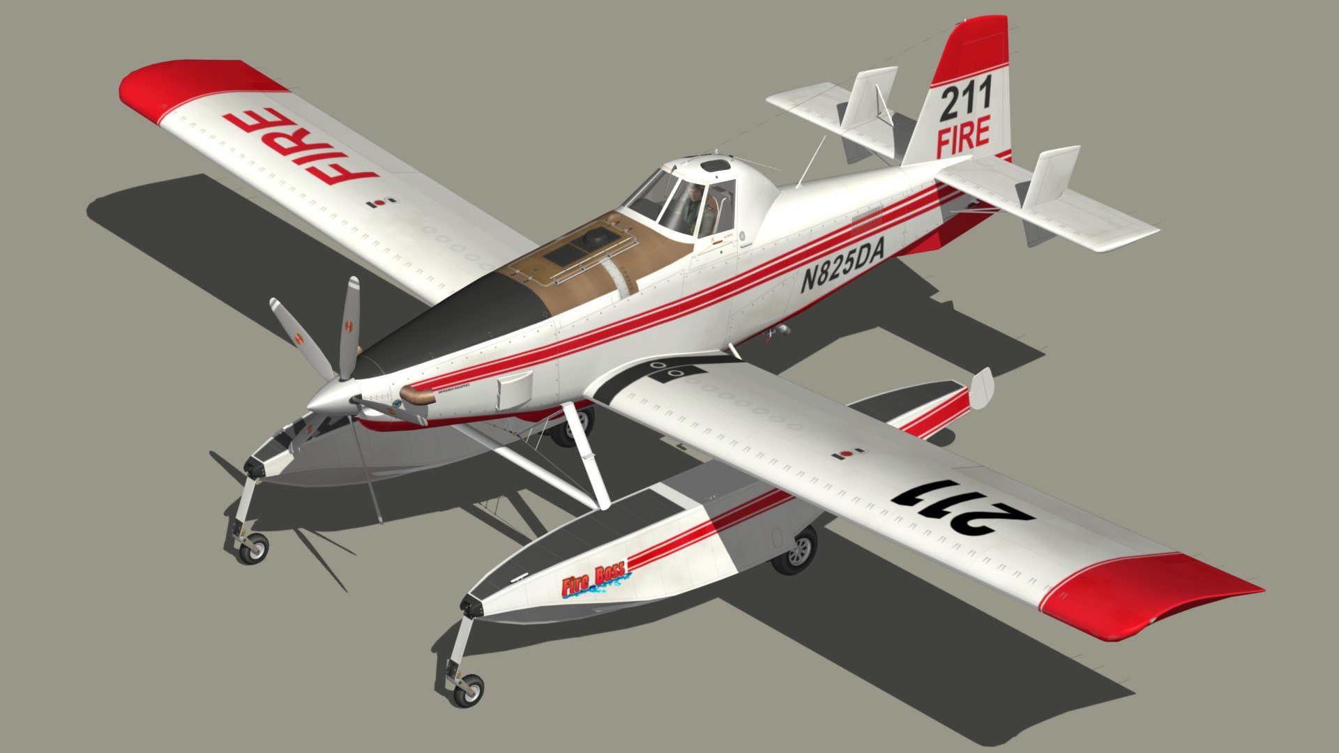 AT 802F Fire Boss 211 3D model - TurboSquid 1955928