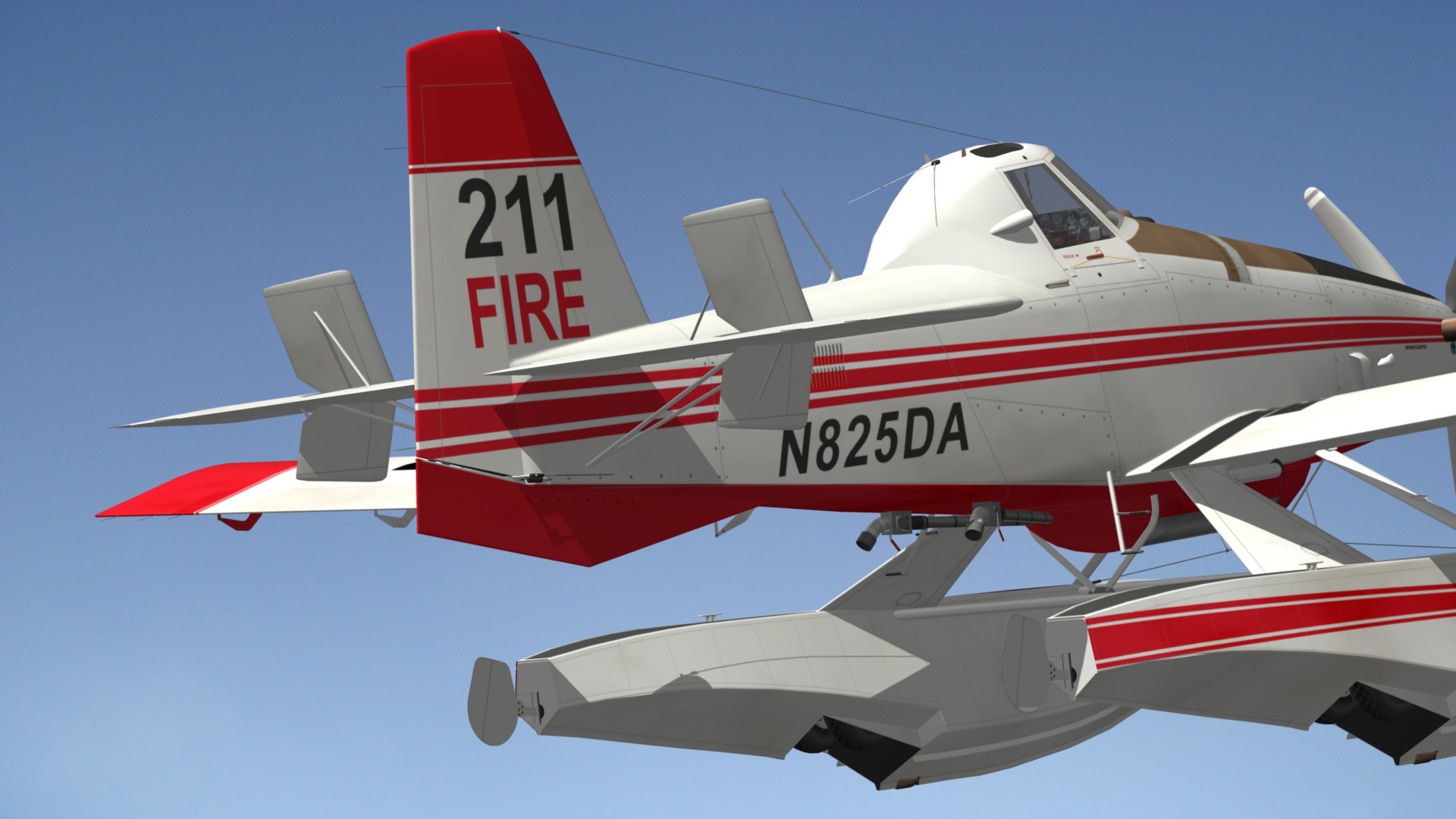 AT 802F Fire Boss 211 3D Model - TurboSquid 1955928