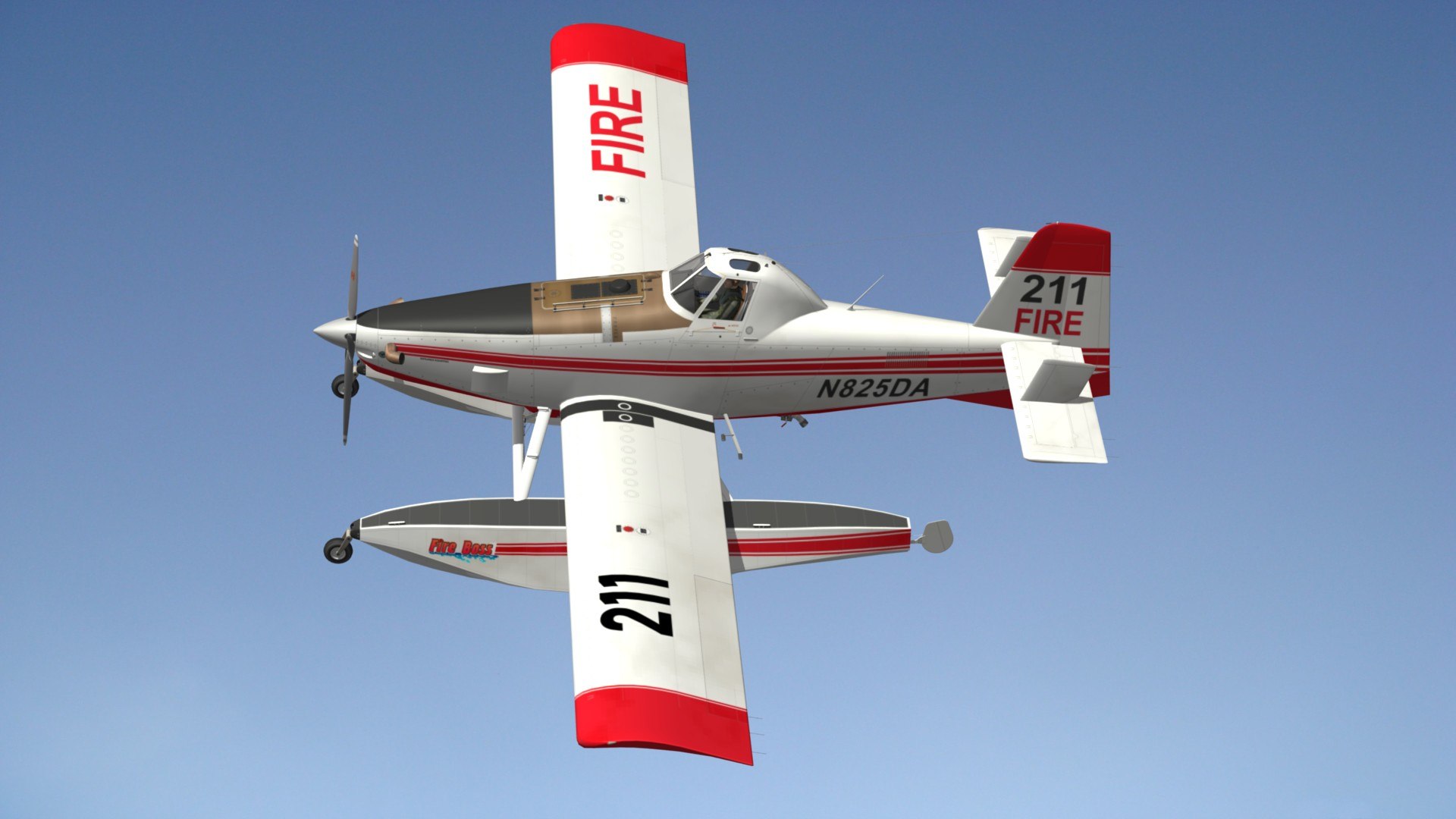 AT 802F Fire Boss 211 3D Model - TurboSquid 1955928