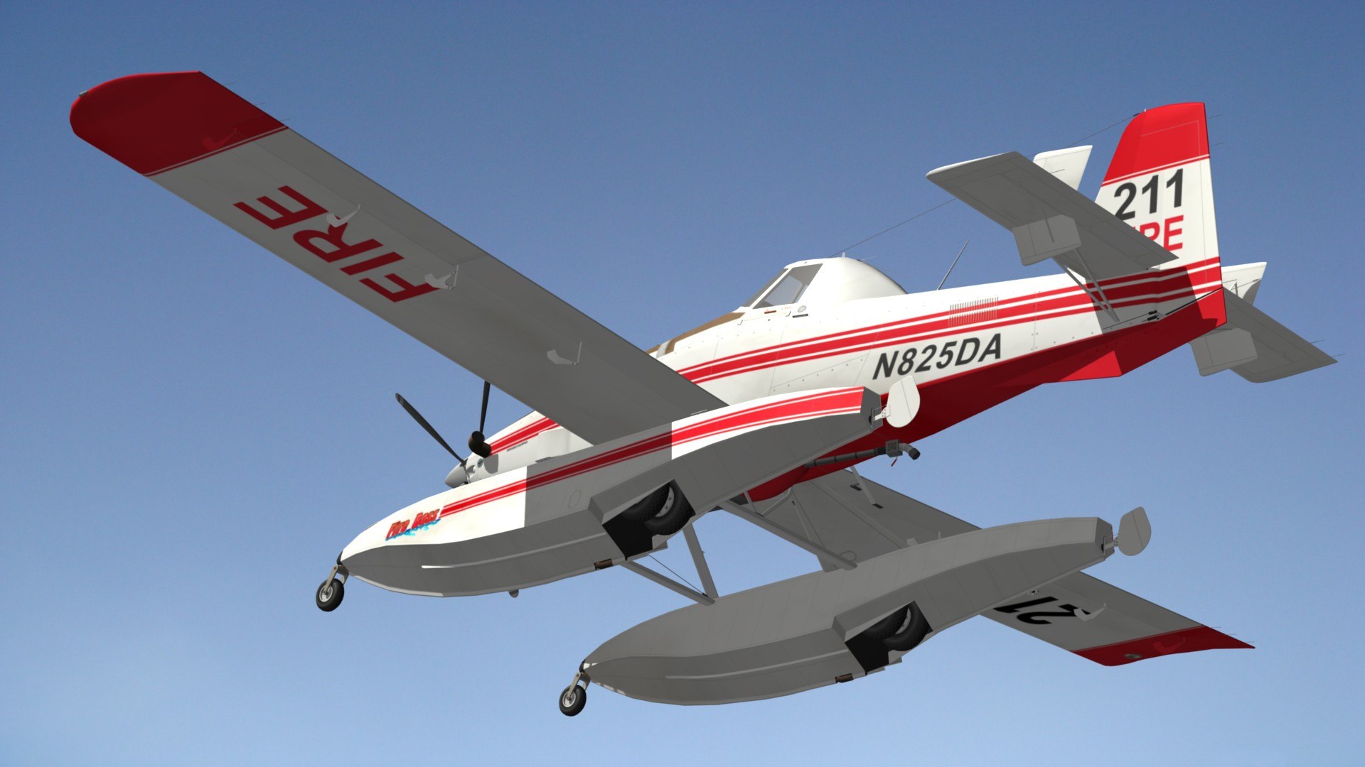 AT 802F Fire Boss 211 3D Model - TurboSquid 1955928