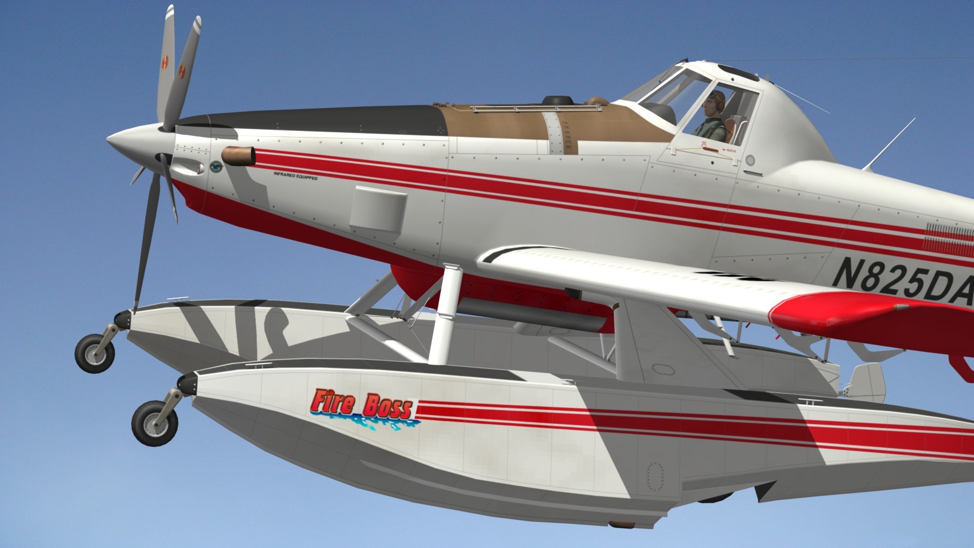 AT 802F Fire Boss 211 3D Model - TurboSquid 1955928