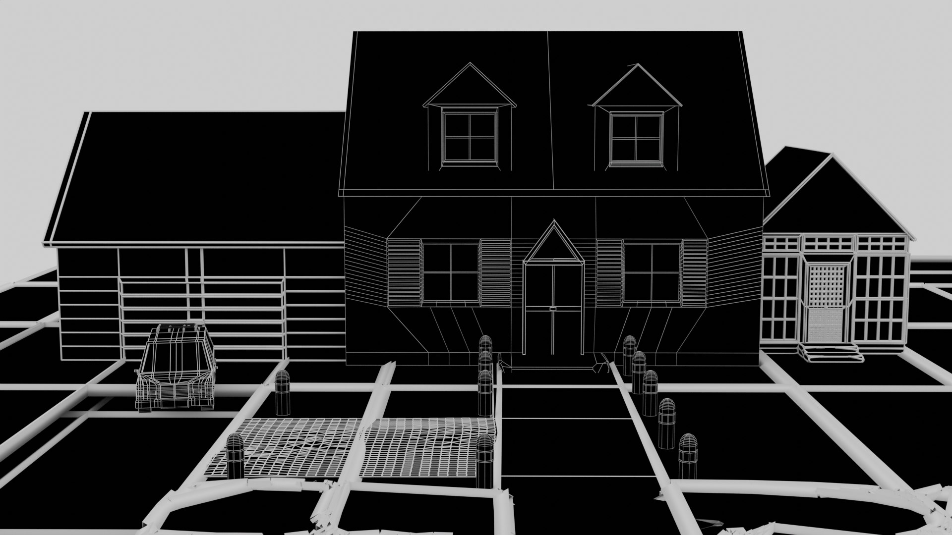3D Model Family Guy Realistic House - TurboSquid 1955212