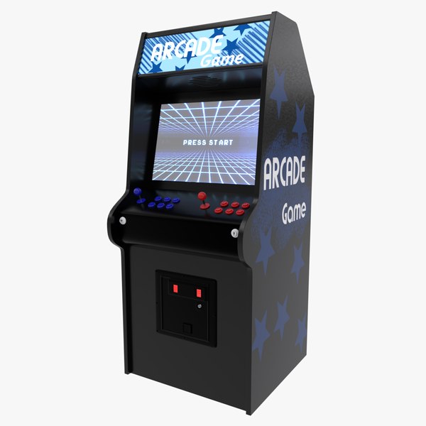 3D model classic bartop arcade games - TurboSquid 1614105