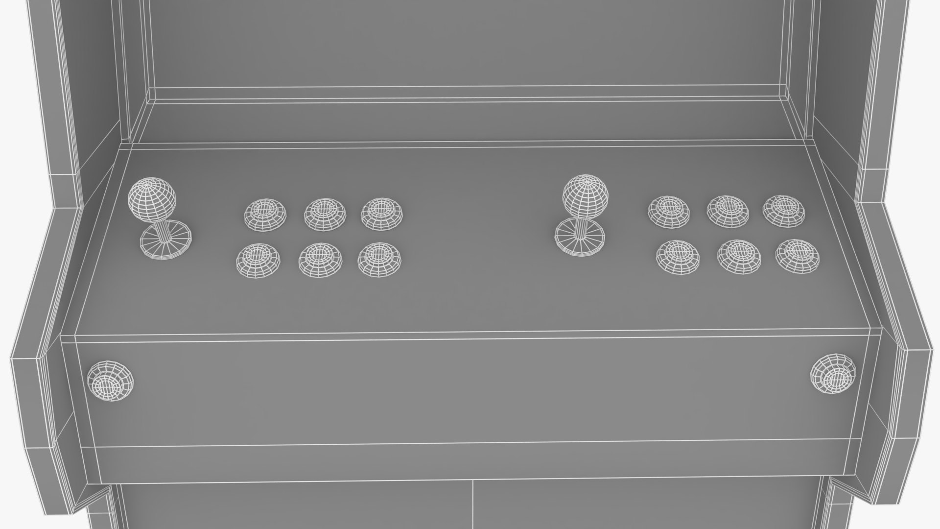 3D Classic Arcade Machine Model - TurboSquid 1495906