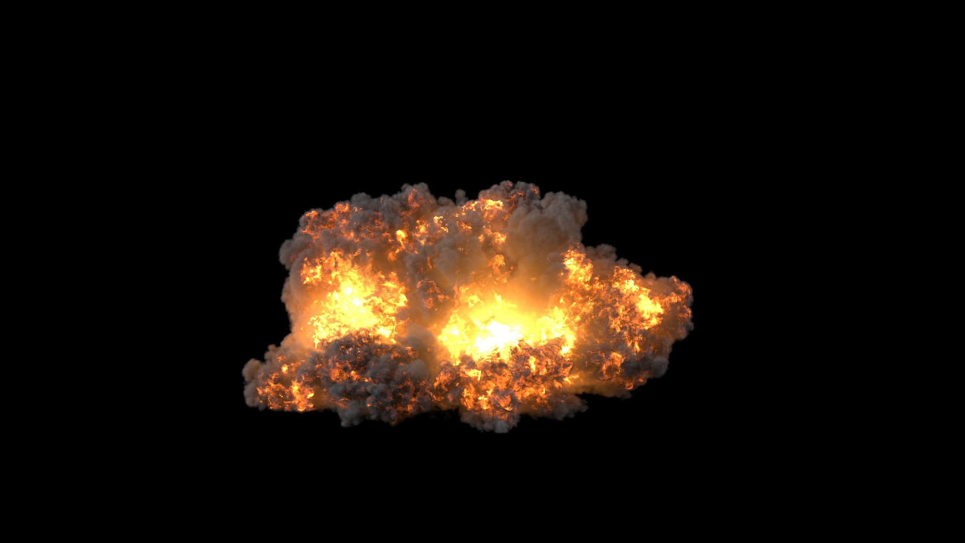 Explosion Model - TurboSquid 1455652