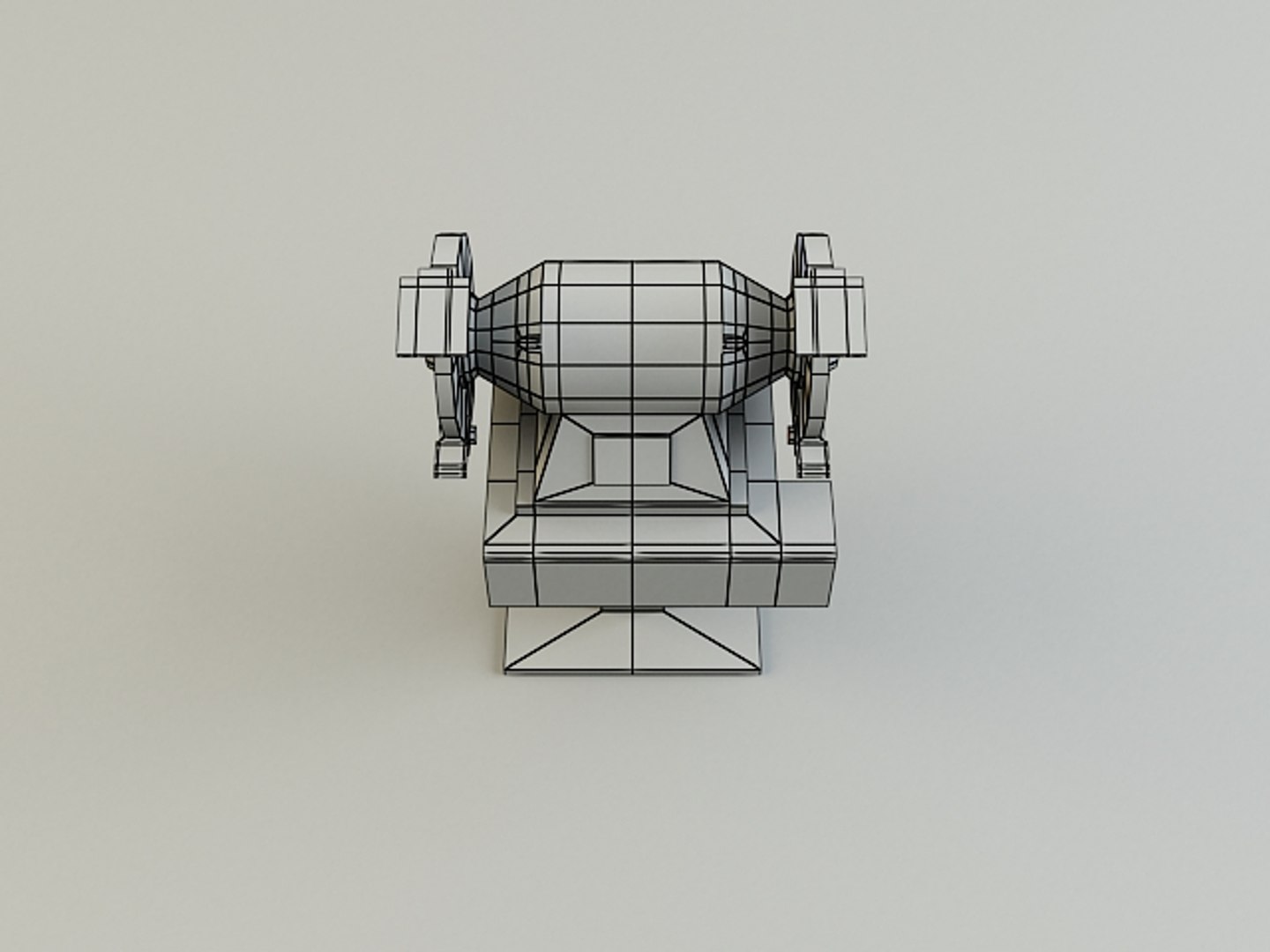 Grinding Machine 3d Model