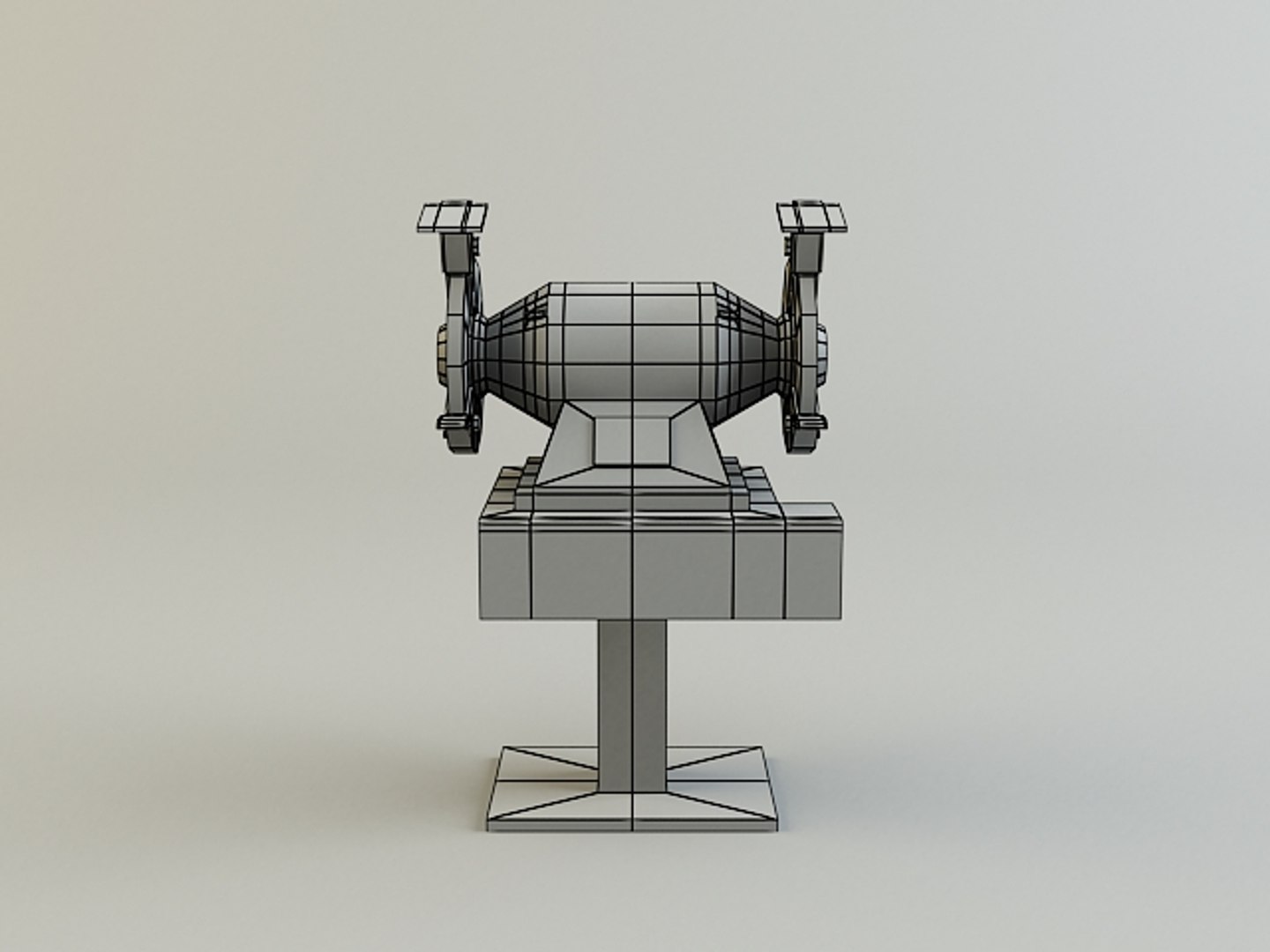 Grinding Machine 3d Model