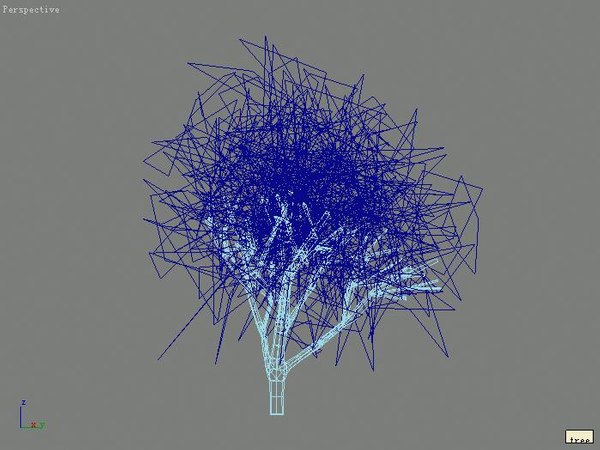 3d tree model