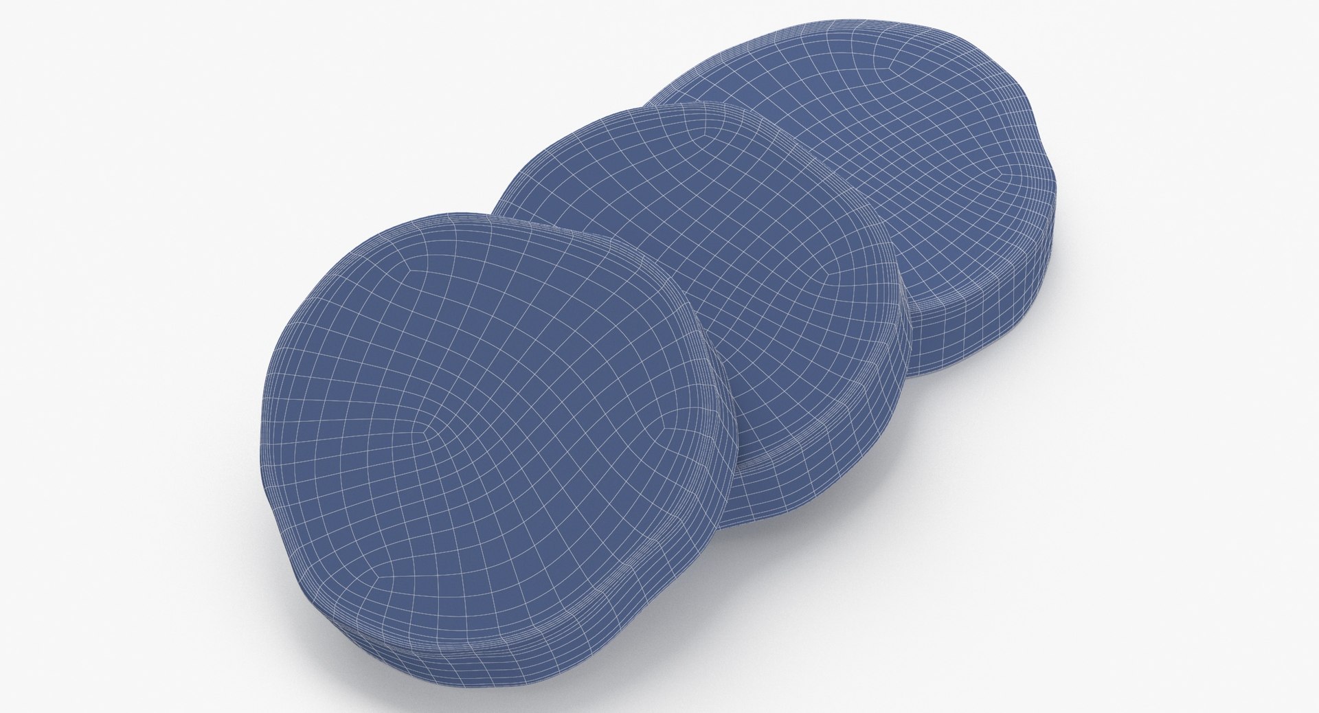 3D Prop 17 Cucumber Slices Type 03 - TurboSquid 2238735