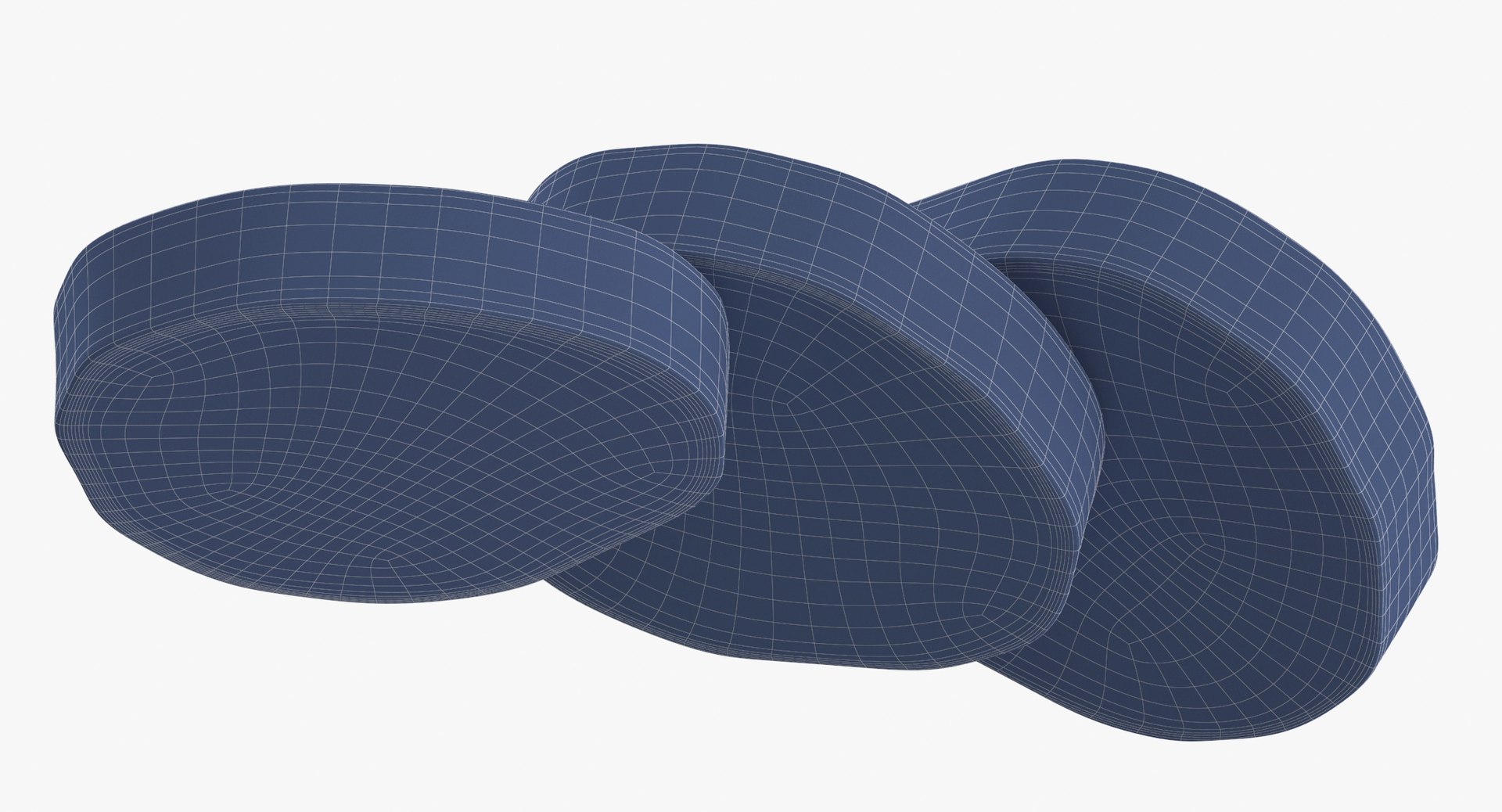 3D Prop 17 Cucumber Slices Type 03 - TurboSquid 2238735