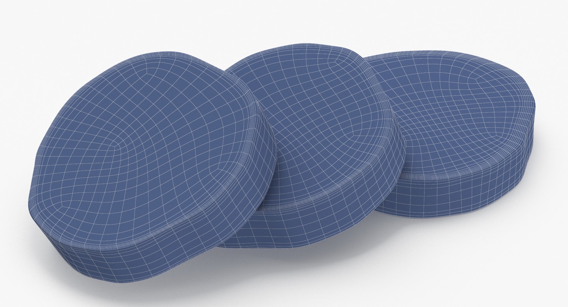 3D Prop 17 Cucumber Slices Type 03 - TurboSquid 2238735