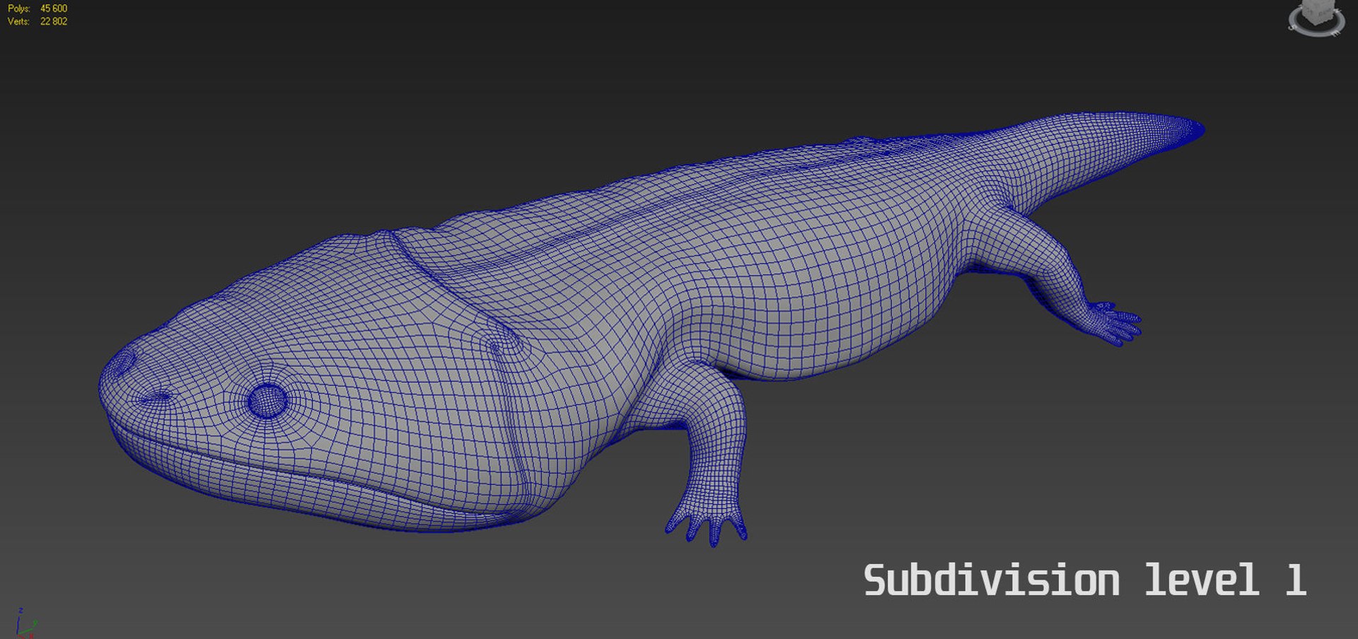3D Extinct Amphibian Model - TurboSquid 1502195