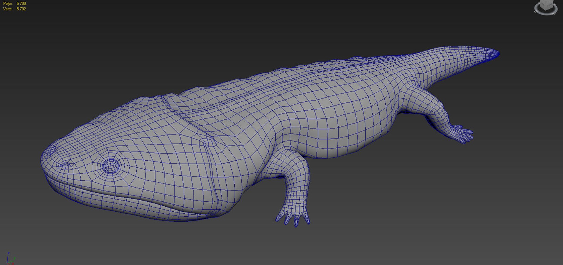 3D Extinct Amphibian Model - TurboSquid 1502195