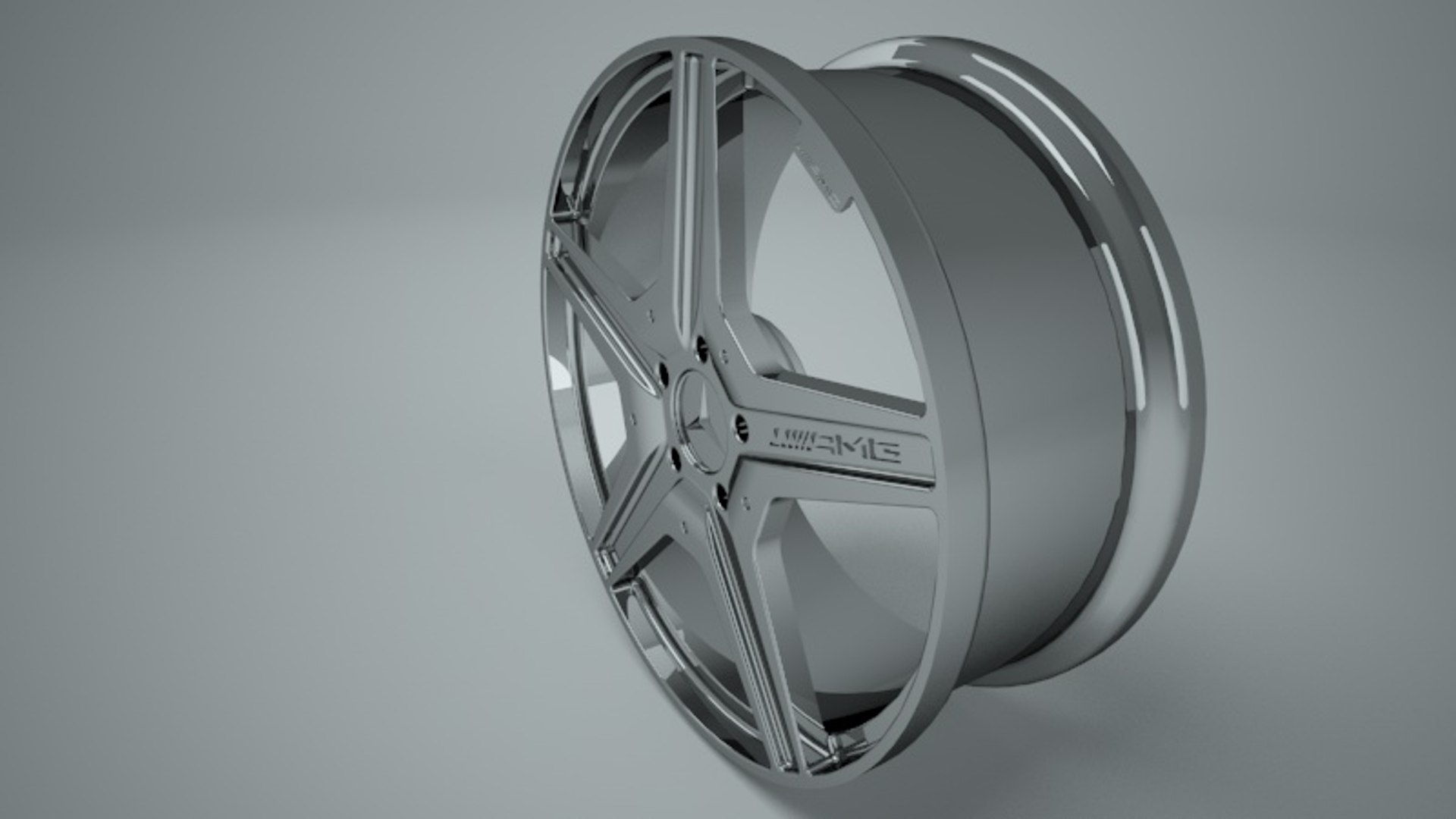 Mercedes Amg Wheel 3D Model - TurboSquid 1649691